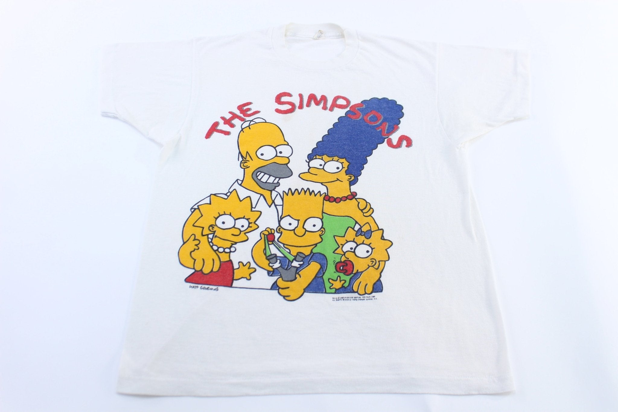 1989 The Simpsons Graphic T-Shirt – ThriftedThreads.com