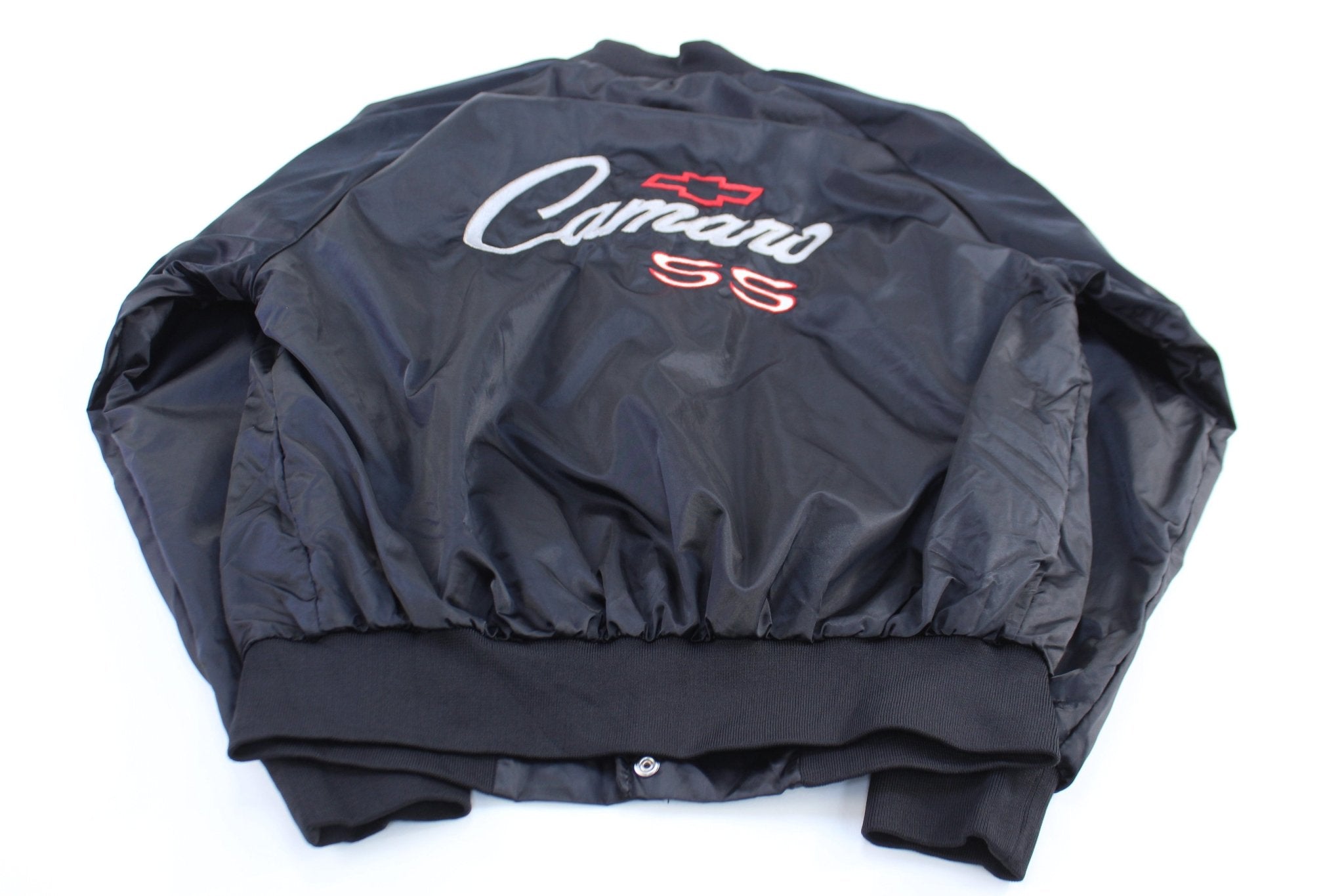 80's Chevrolet Camaro SS Embroidered Bomber Jacket – ThriftedThreads.com