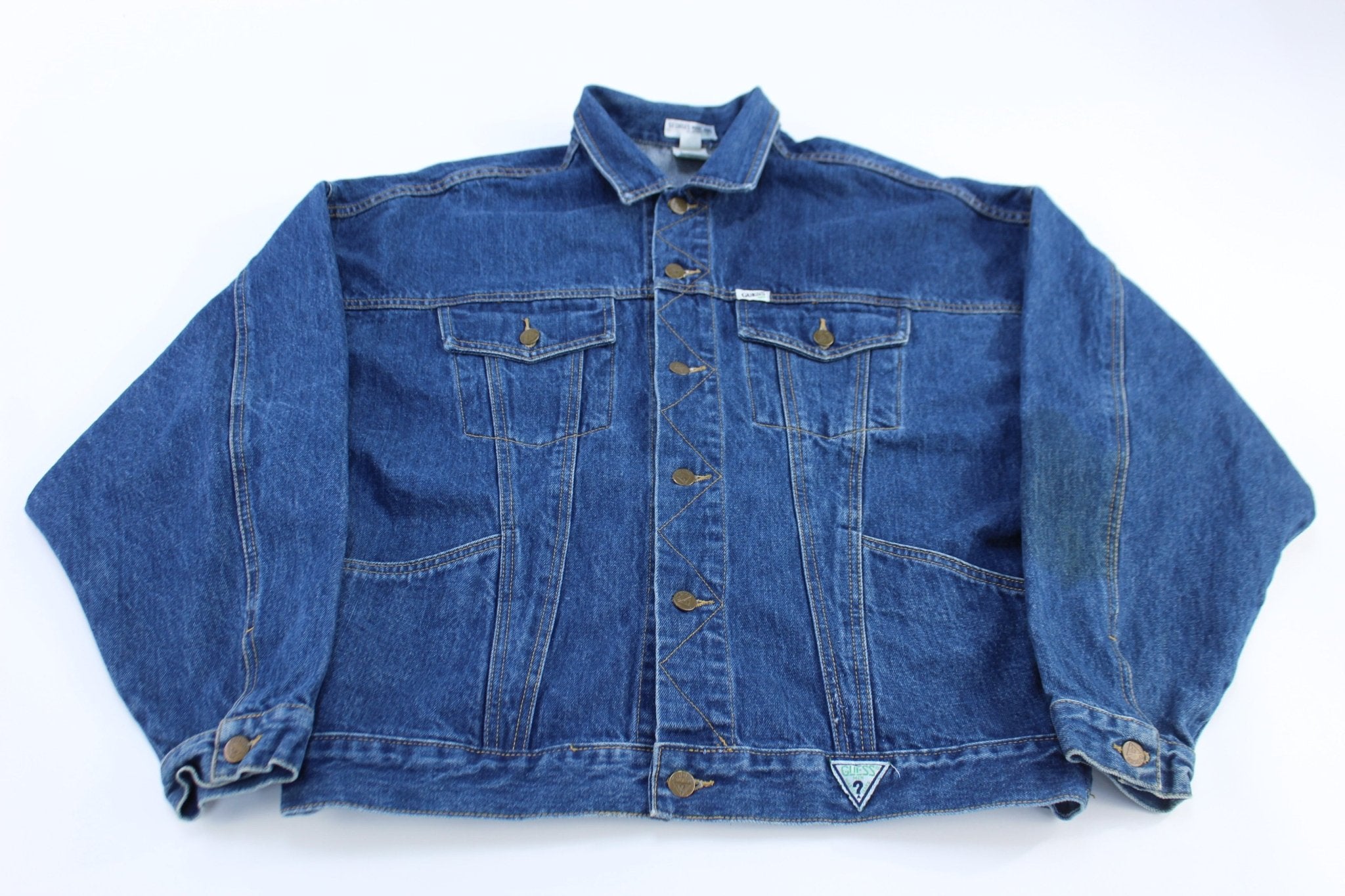 90's Georges Marciano by Guess Denim Jacket – ThriftedThreads.com