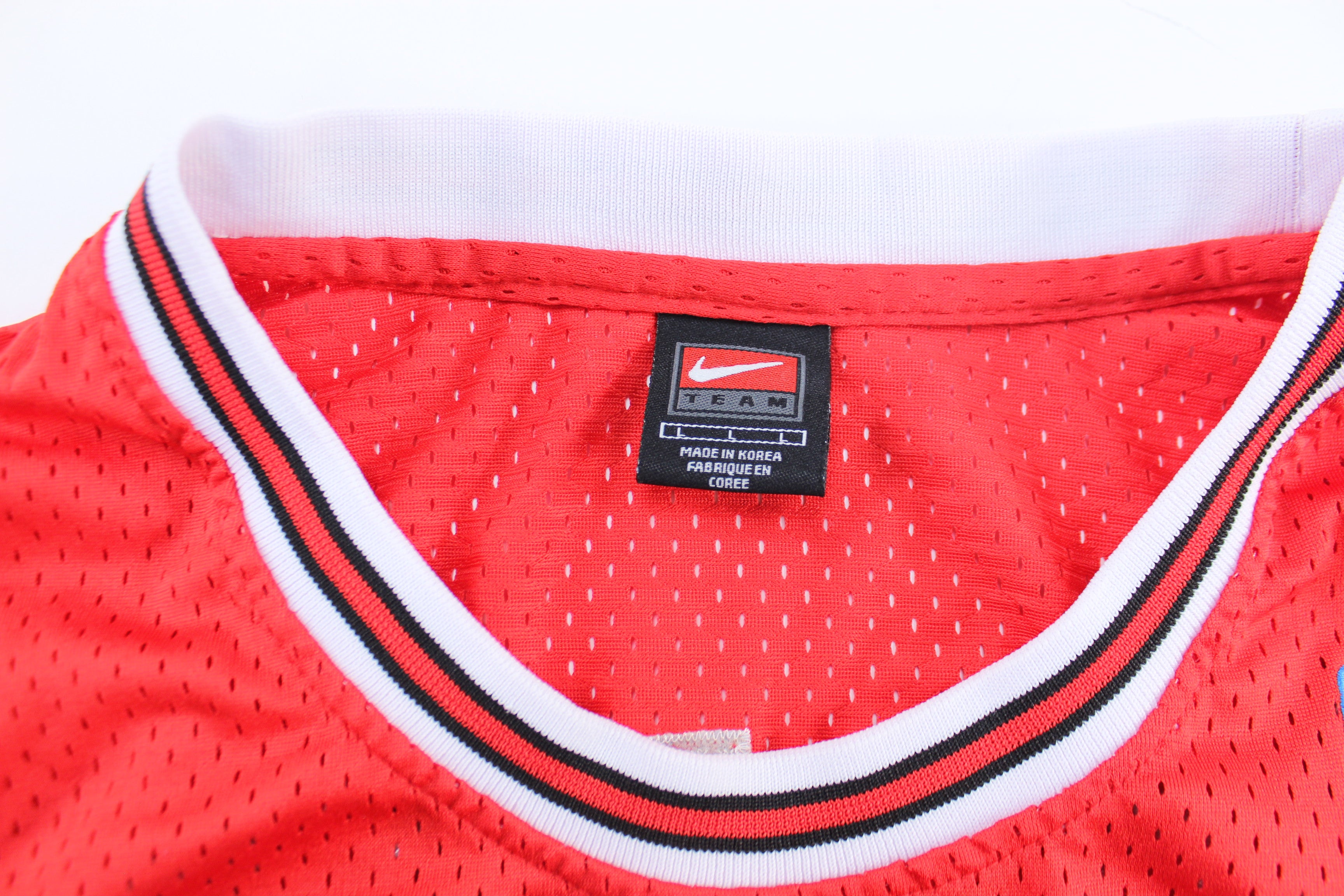 Y2K Nike Embroidered Logo Chicago Bulls Michael Jordan Basketball Jers ...