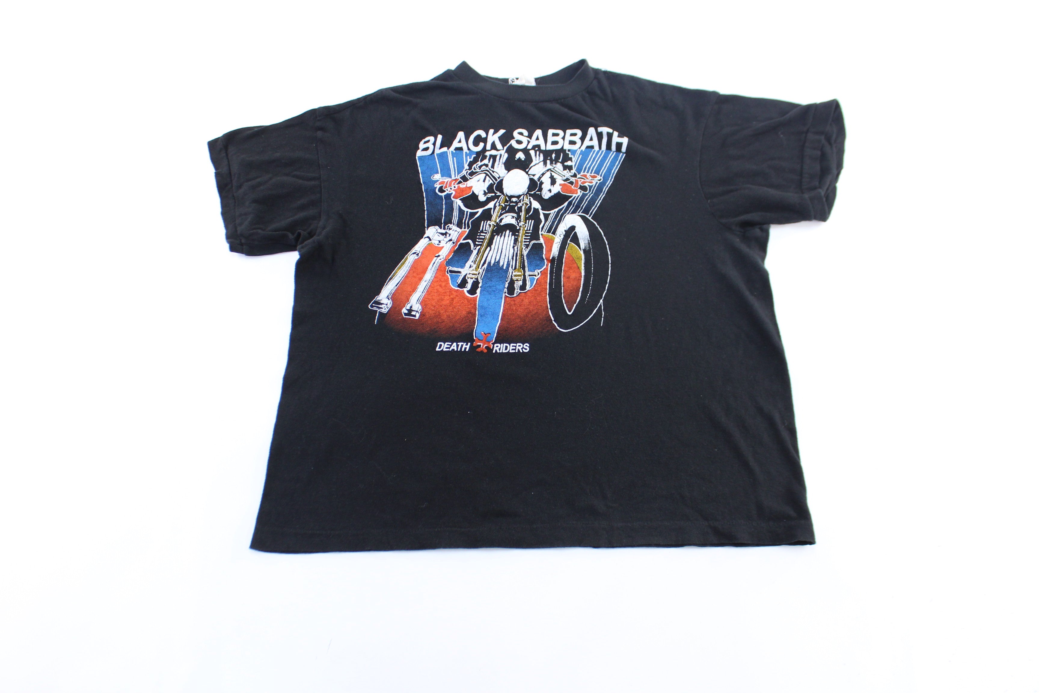 80's Black Sabbath Death Riders Band T-Shirt – ThriftedThreads.com
