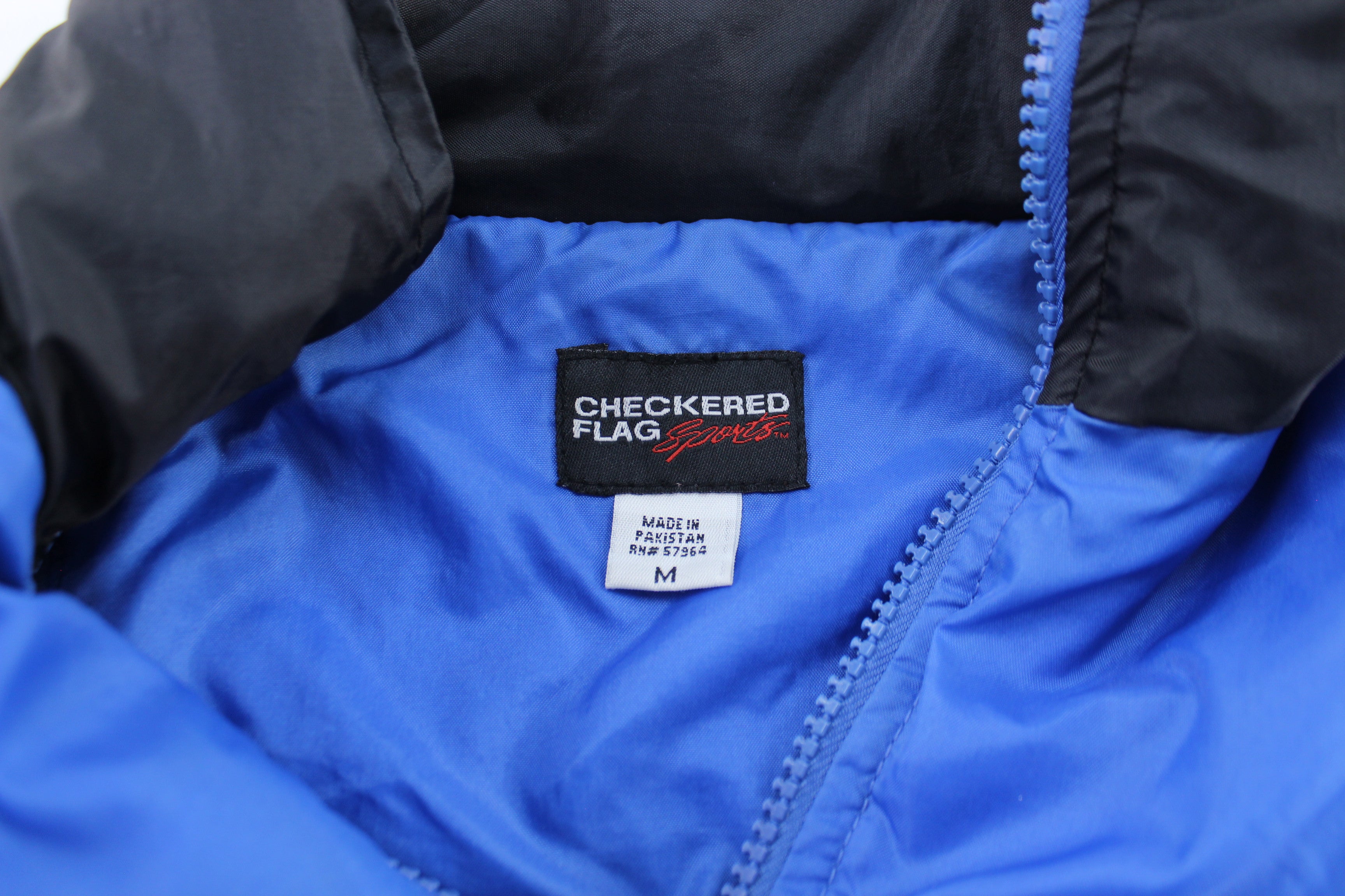 Nascar Embroidered Colorblock Racing Jacket – ThriftedThreads.com