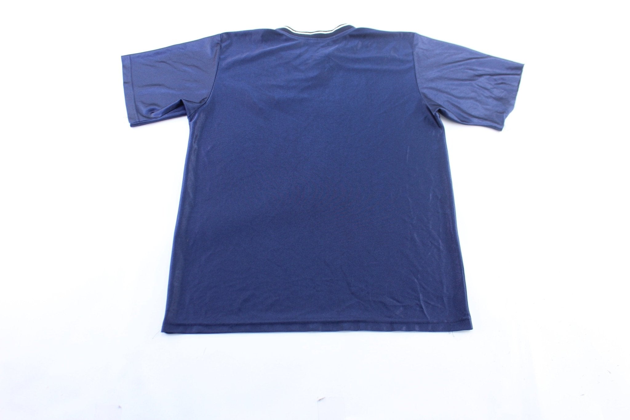 Club America Embroidered Patch Blue Soccer Jersey – ThriftedThreads.com