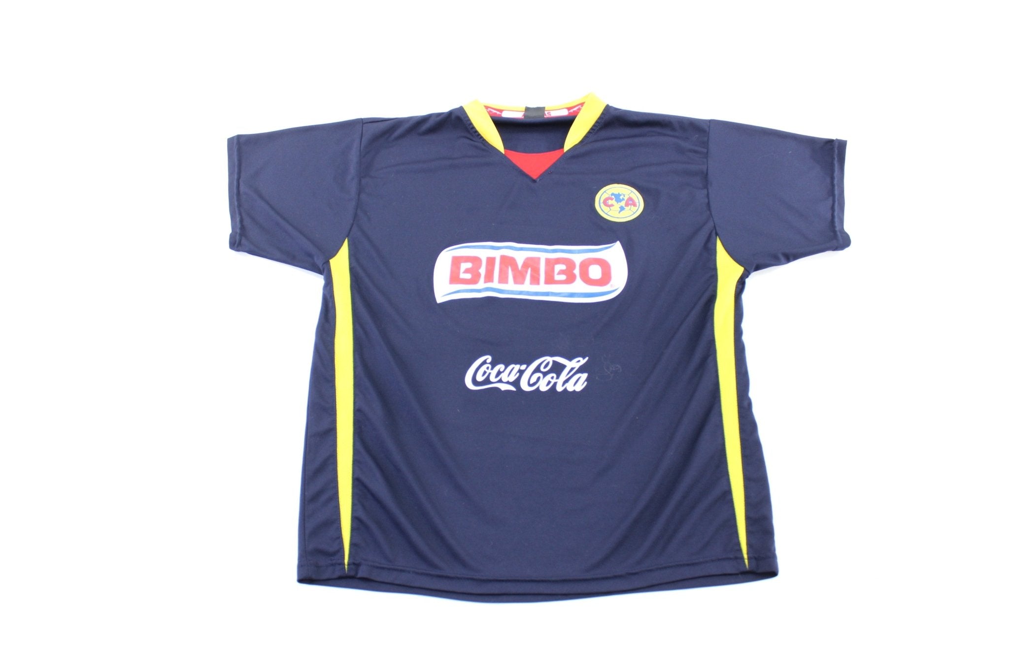 Club America Embroidered Patch Soccer Jersey – ThriftedThreads.com