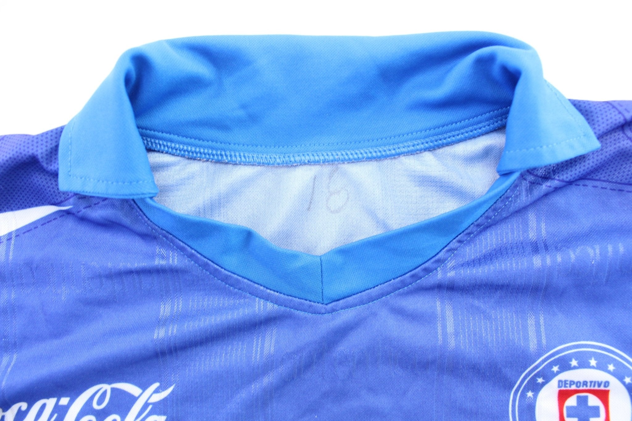Cruz Azul Mexico City Blue Soccer Jersey – ThriftedThreads.com