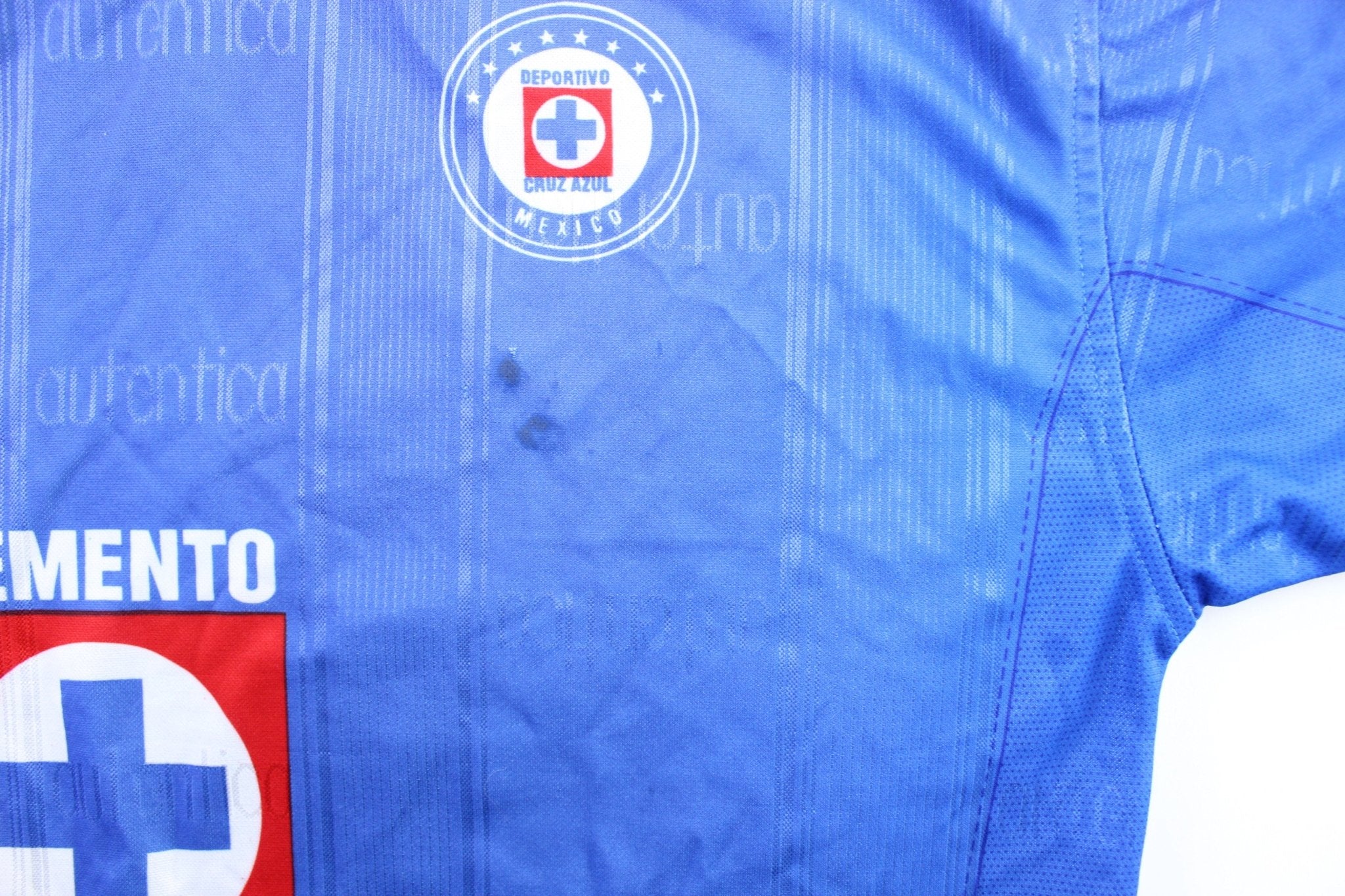 Cruz Azul Mexico City Blue Soccer Jersey – ThriftedThreads.com