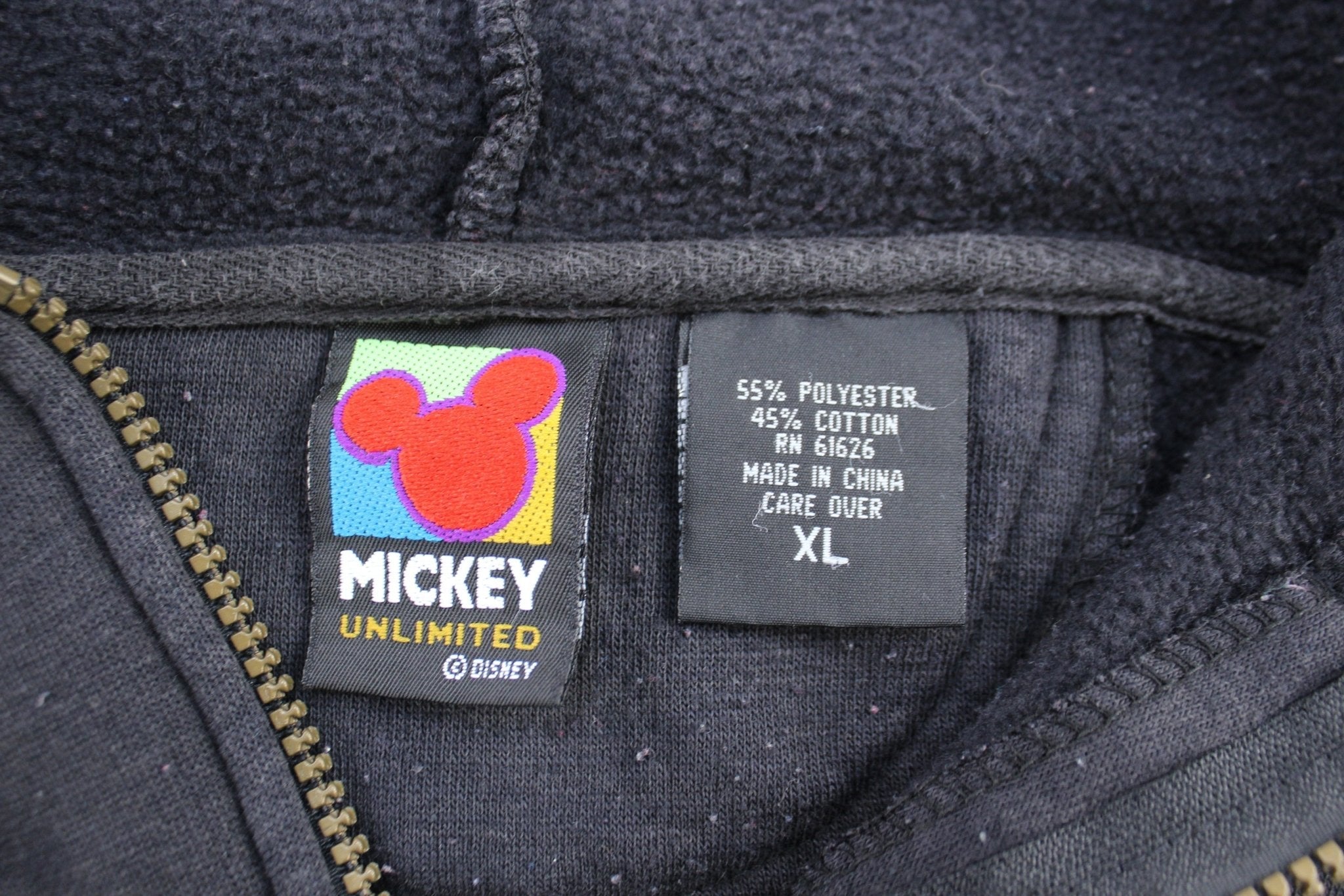 Mickey Unlimited Embroidered Mickey Mouse Half Zip Pullover ...