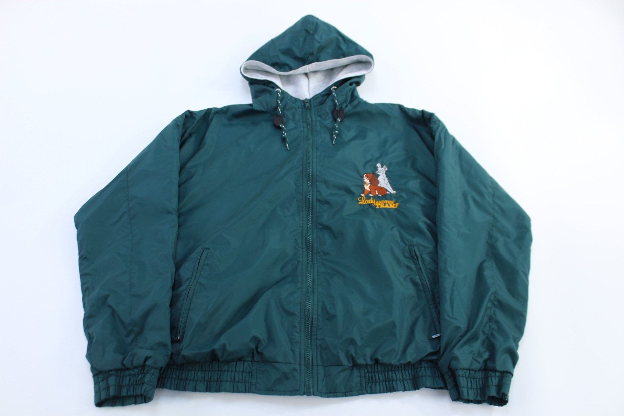 Vintage Disney Lady And The Tramp Embroidered Full Zip Jacket ...