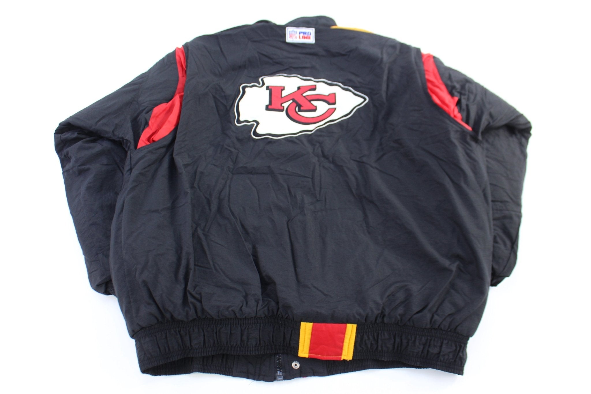 Vintage Kansas City Chiefs Football Full Zip Puffer Jacket ...