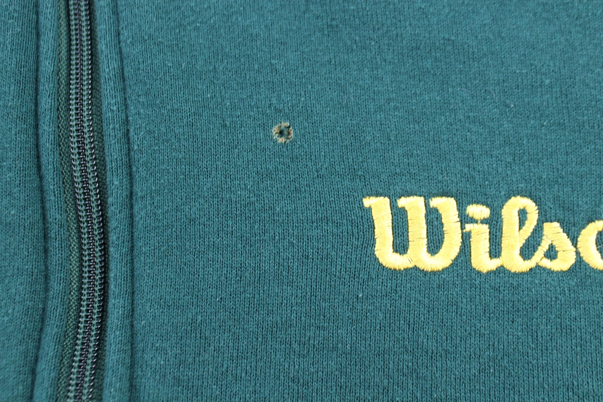 Vintage Wilson Full Zip Green Jacket – ThriftedThreads.com