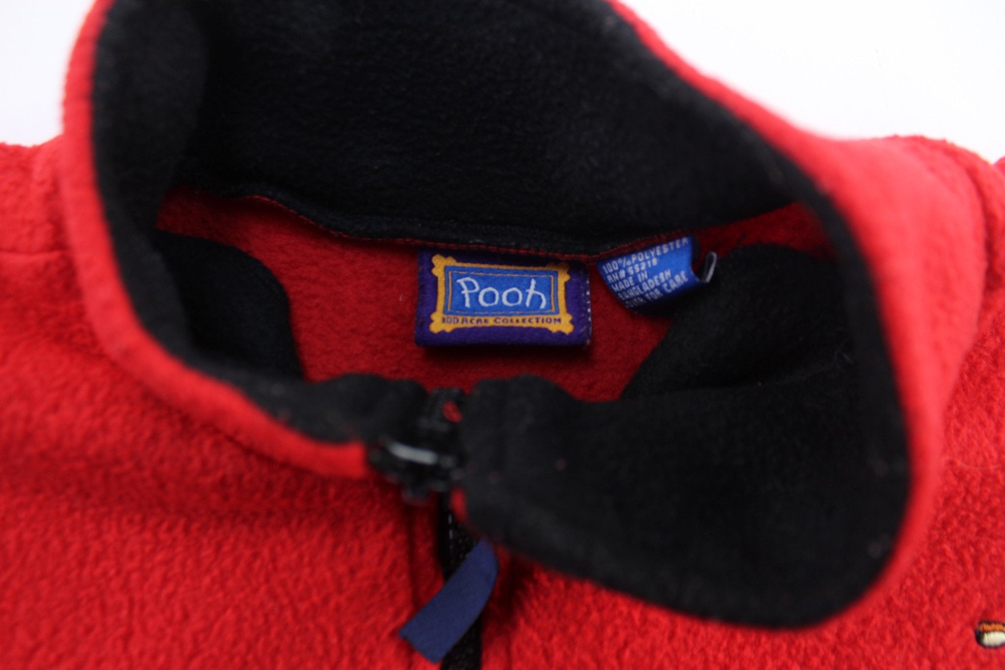 Women's Disney Embroidered Tigger Fleece Pullover – ThriftedThreads.com