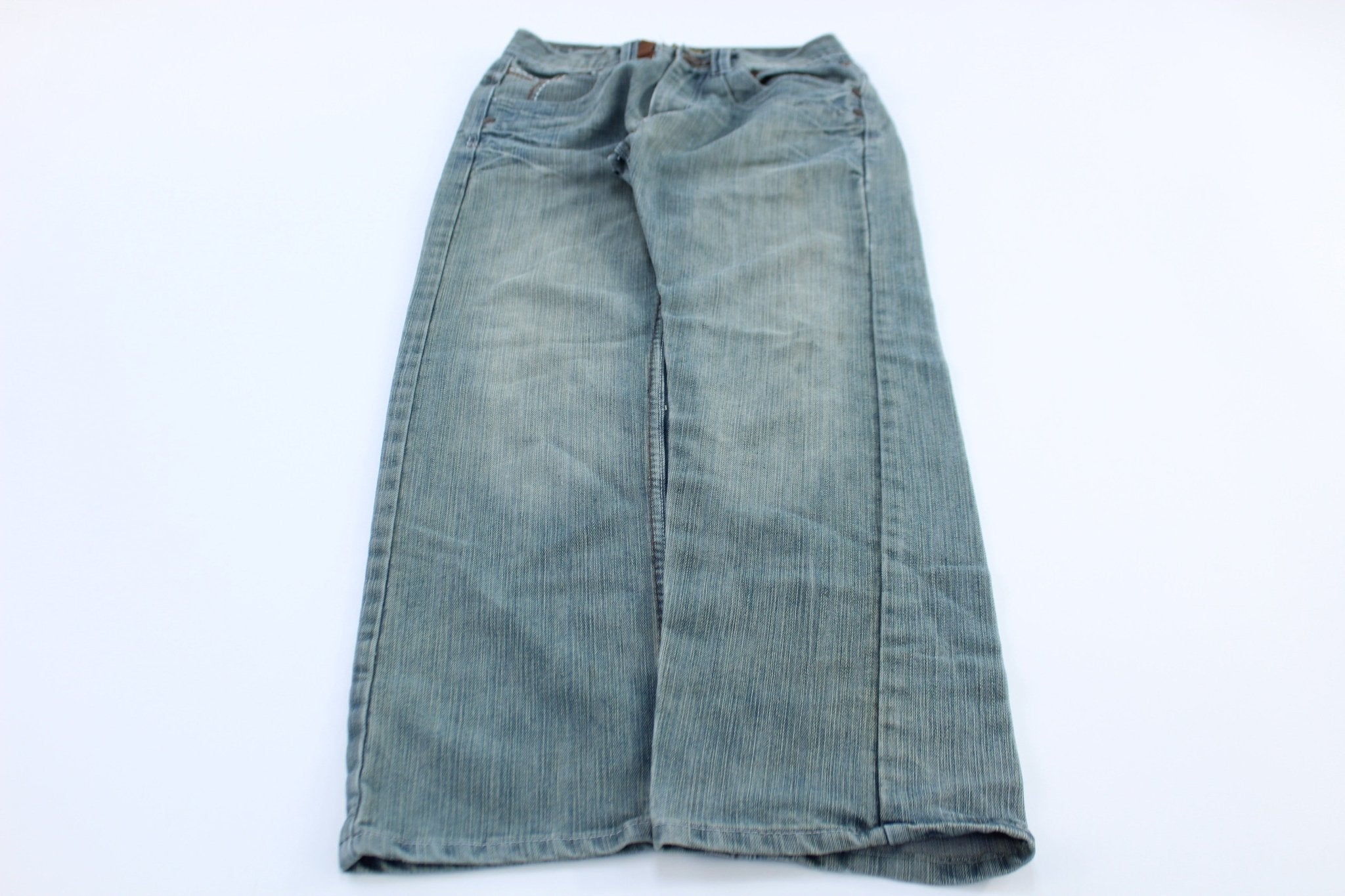 Y2K Jinzu Light Wash Denim Jeans – ThriftedThreads.com